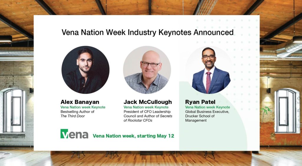 Vena Announces Keynote Speakers for Vena Nation Week | Vena